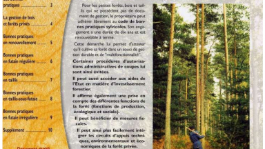 Les documents de gestion durable